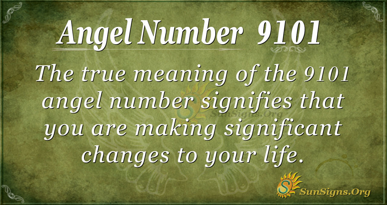 Angel Number 9101 Meaning: Discovering Your True Self - SunSigns.Org