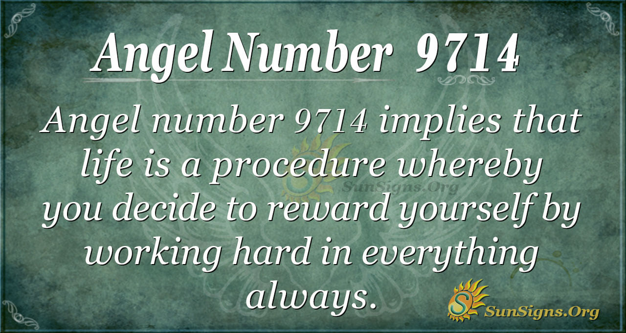 Angel Number 9714 Meaning: Decision Making - SunSigns.Org