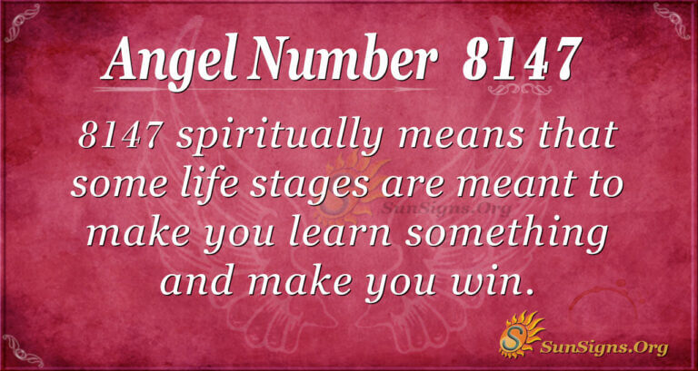 Meaning Of Angel Number 8147 - What 8147 Means - Spiritually ...