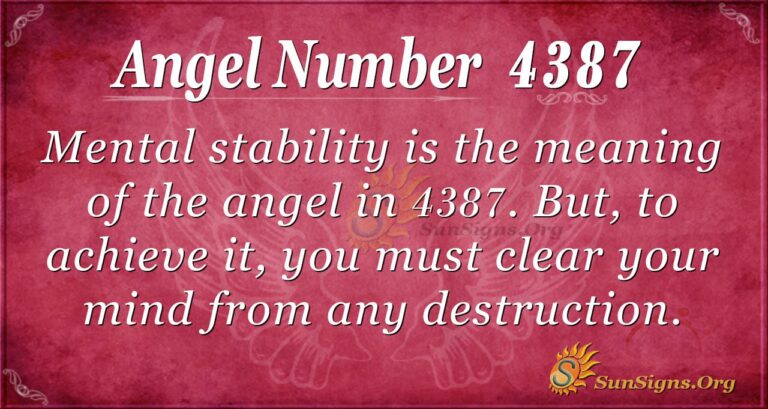 Spiritual Meaning Of Angel Number 4387 – What Does Seeing 4387 Mean In ...