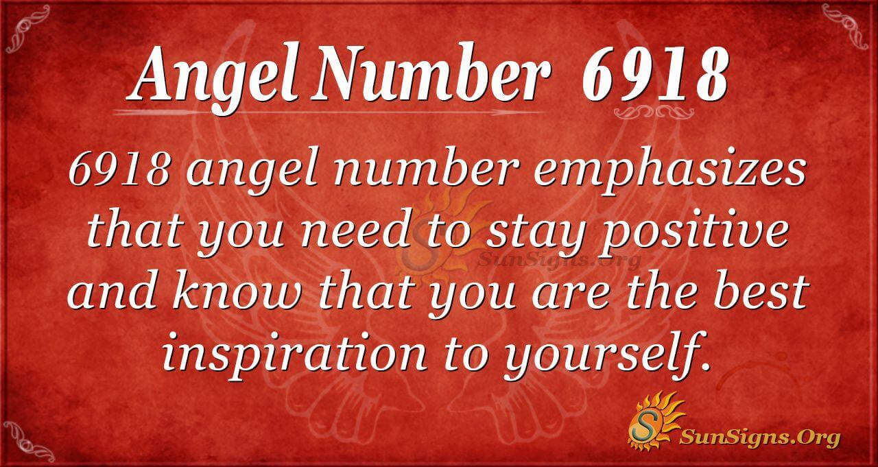 Meaning Of Angel Number 6918 – What 6918 Means - Spiritually ...