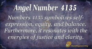 Meaning Of Angel Number 4135 - What Is Its Symbolic Meaning? - 4135 ...