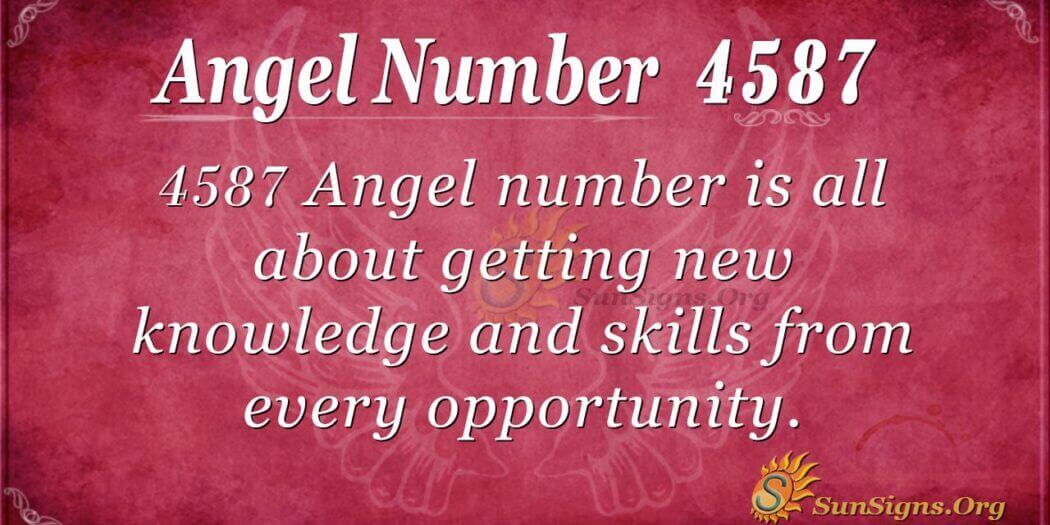 What Is The Meaning Of Angel Number 4587? Do You Keep Seeing 4587? Find ...