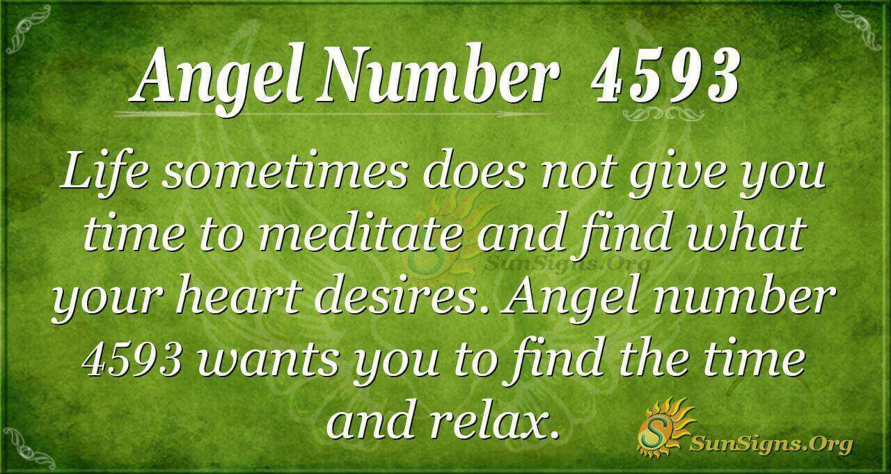 What Is The Meaning Of Angel Number 4593? Do You Keep Seeing 4593? Find ...