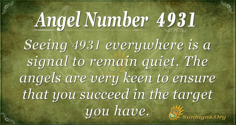 Keep Seeing Angel Number 4931 Everywhere? - What Does 4931 Mean? Know ...