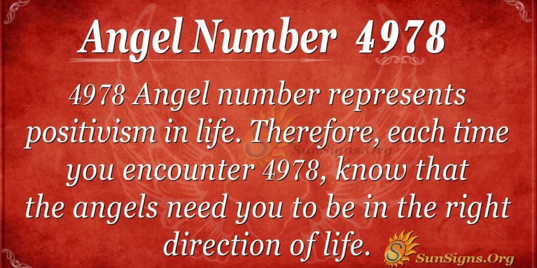 Biblical Meaning Of Angel Number 4978. Find Spiritual And Symbolic ...