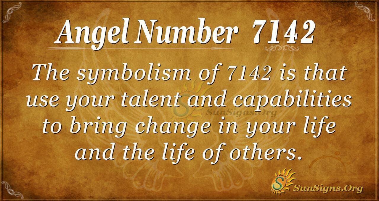 Biblical Meaning Of Angel Number 7142. Find Spiritual And Symbolic ...