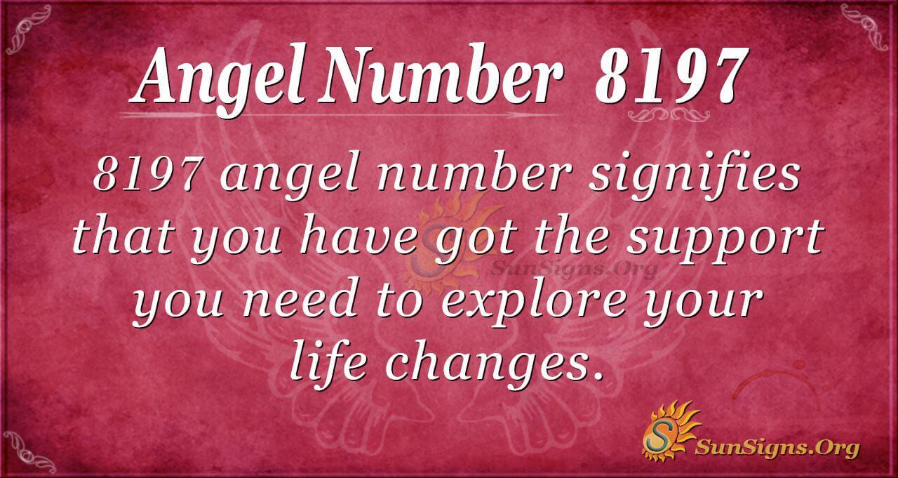 Seeing Angel Number 8197 – What Does It Mean? Read About 8197 Spiritual ...
