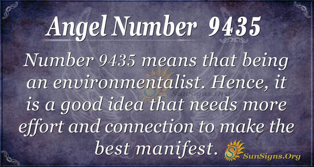 What Does It Mean When I Keep Seeing 9435? Get Spiritual, Biblical And ...