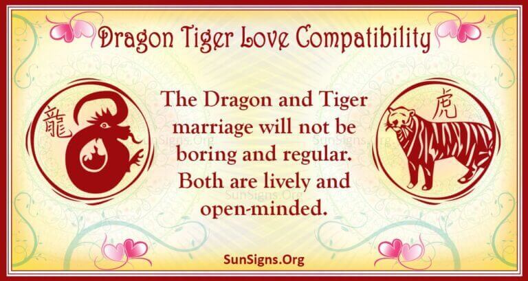 Dragon And Tiger Compatibility: An Emotional Connection - SunSigns.Org