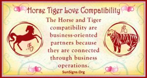 Horse And Tiger Compatibility: Bossy Attraction - SunSigns.Org
