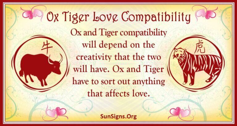 Ox And Tiger Compatibility: Strong Companion - SunSigns.Org