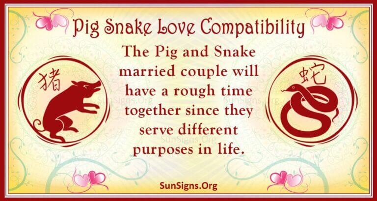 Pig And Snake Compatibility: Genuine Love - SunSigns.Org