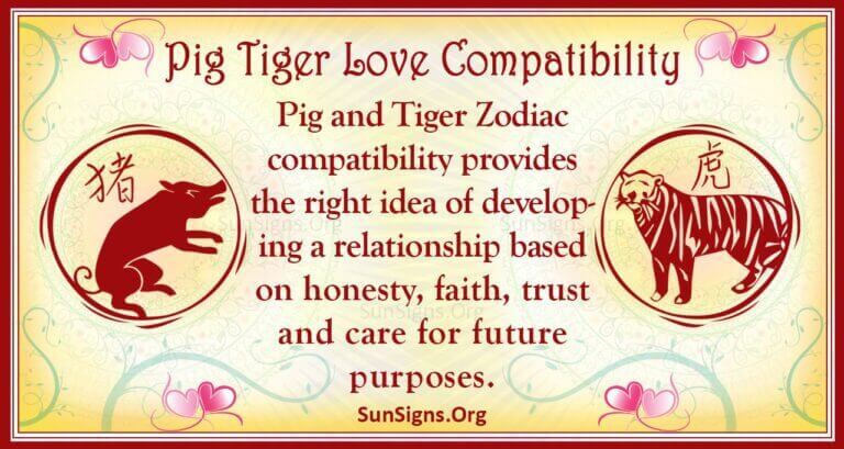 Pig And Tiger Compatibility: Passionate Love - SunSigns.Org