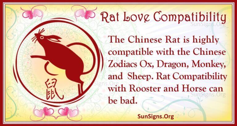 Chinese Rat Zodiac Compatibility - Who Should A Rat Marry? - SunSigns.Org