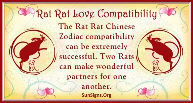 Rat And Rat Compatibility: Lasting Union - SunSigns.Org