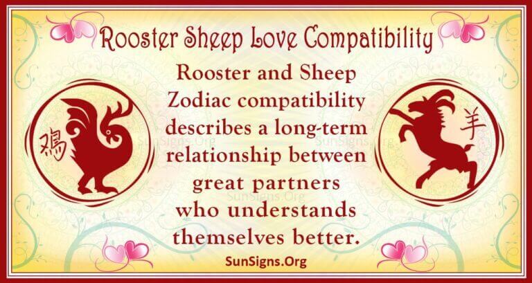 Rooster And Sheep Compatibility: Aggressive Bonding - SunSigns.Org
