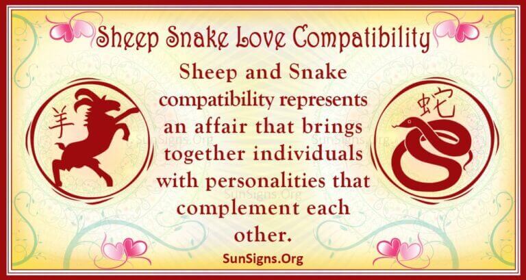 Sheep And Snake Compatibility: A Lively Match - SunSigns.Org