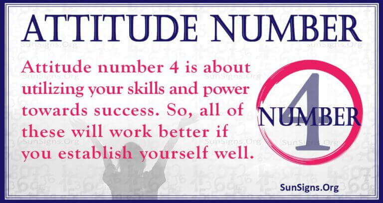 Attitude Number: How To Calculate And Interpret It - SunSigns.Org