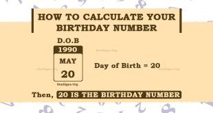 Birthday Numerology: Your Birthday Number Matters A Lot
