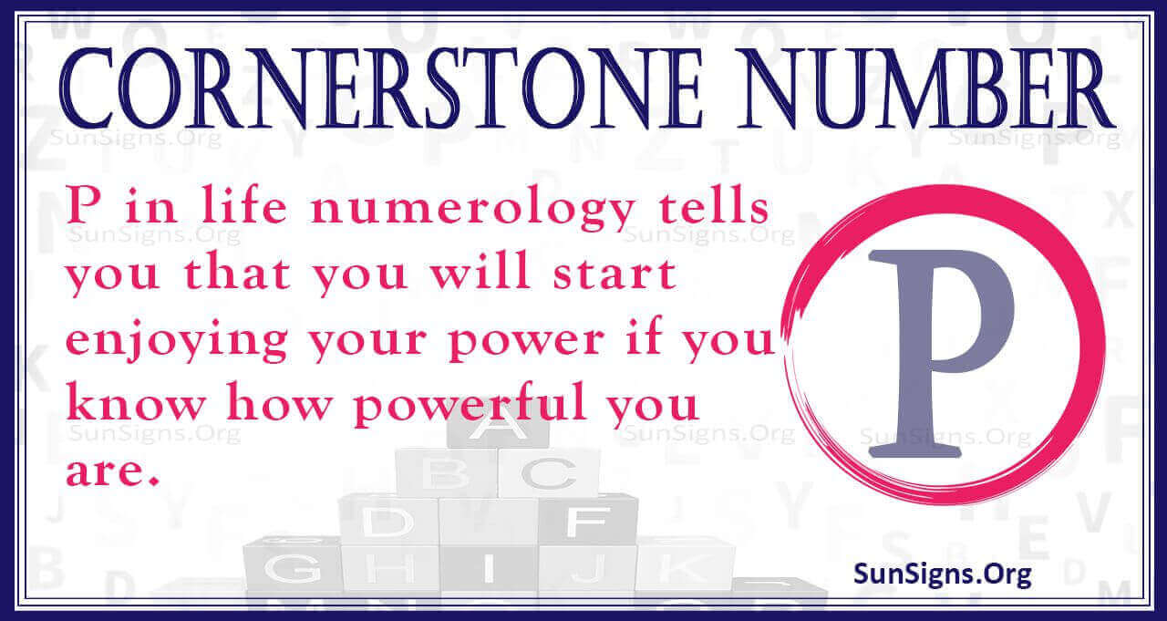 Numerology Cornerstone Number P: A Love For Peace - SunSigns.Org