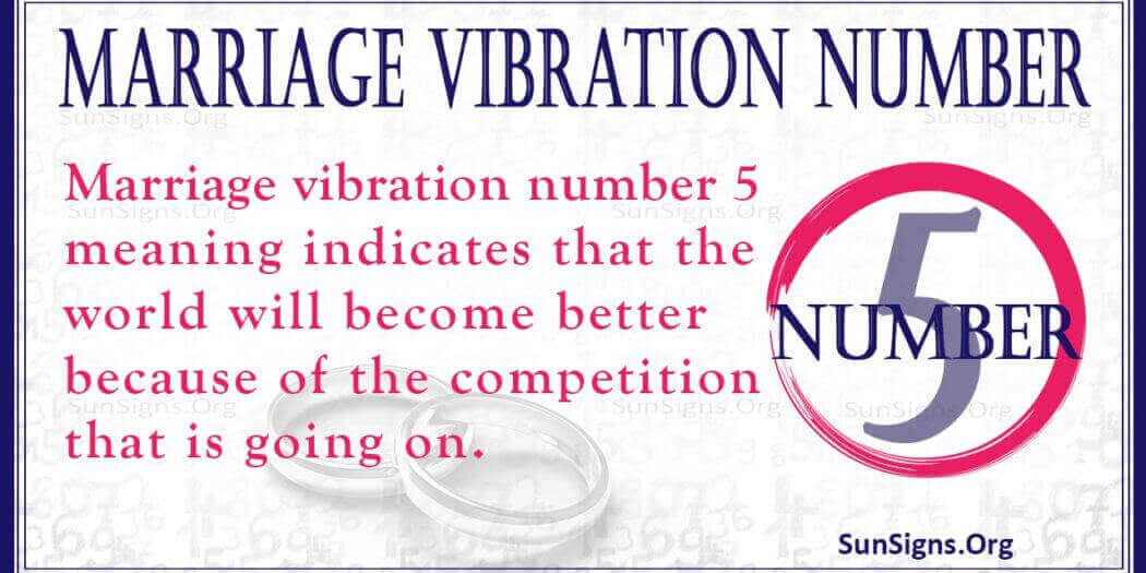 Numerology Marriage Vibration Number 5: Start Your Journey - SunSigns.Org