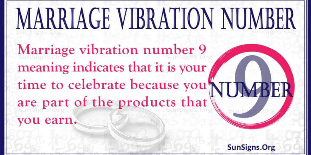 Numerology Marriage Vibration Number 9: Keep Fighting - SunSigns.Org