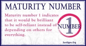 Maturity Number Numerology - Realize Your Dreams - SunSigns.Org