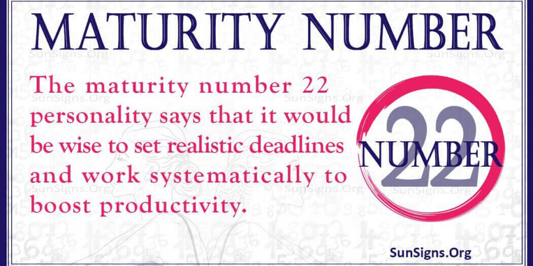 Numerology Maturity Number 22: Organized And Diligent