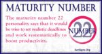 Maturity Number Numerology - Realize Your Dreams - SunSigns.Org