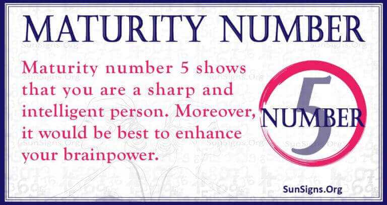 Maturity Number Numerology - Realize Your Dreams - SunSigns.Org