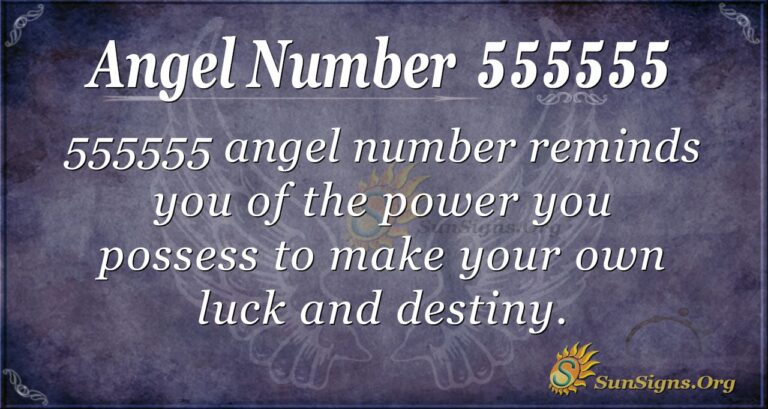 Angel Number 555555 Meaning: Great Belief In Yourself - SunSigns.Org