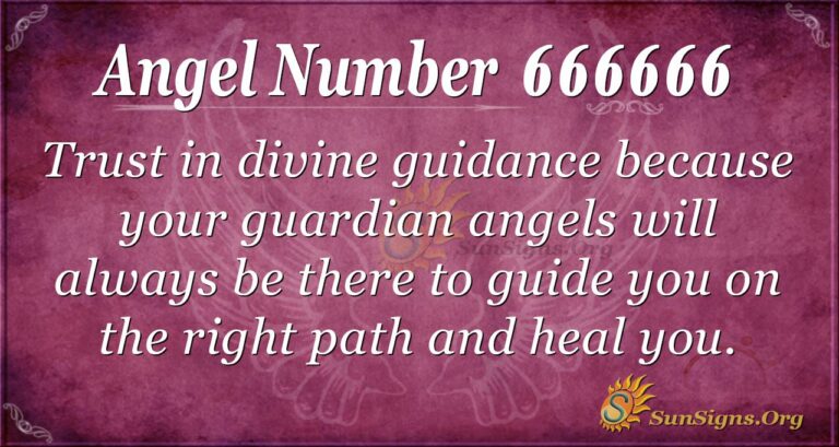 Angel Number 666666 Meaning: Faith In Divine Guidance - SunSigns.Org