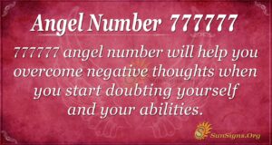 Angel Number 777777 Meaning: Work On Yourself - SunSigns.Org