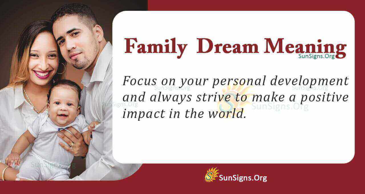 Dreams Of Your Family - Meaning, Interpretation and Symbolism ...