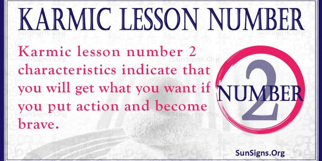 Numerology Karmic Lesson Number 2: Be More Cooperative - SunSigns.Org