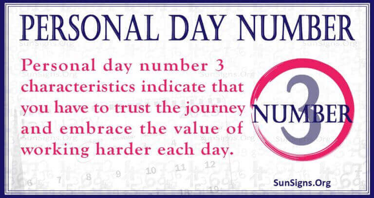 Numerology Personal Day Number: Know Your Mood For The Day - SunSigns.Org