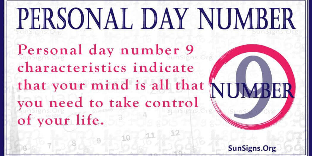 Numerology Personal Day Number 9: Change Is Inevitable - SunSigns.Org