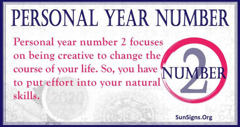 Numerology Personal Year Number 2: Gradual Growth - SunSigns.Org