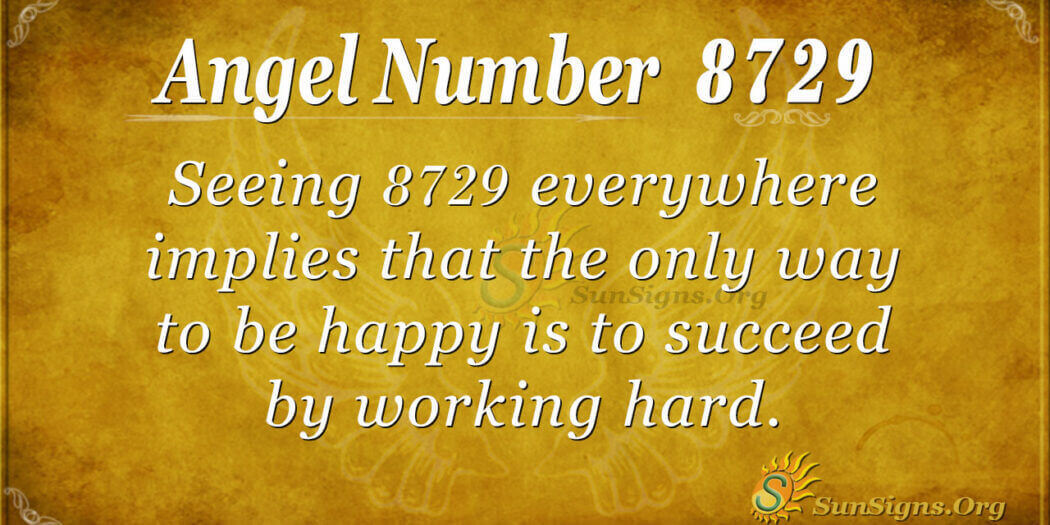Angel Number 8729 Meaning: Quality Of Responsibility - SunSigns.Org