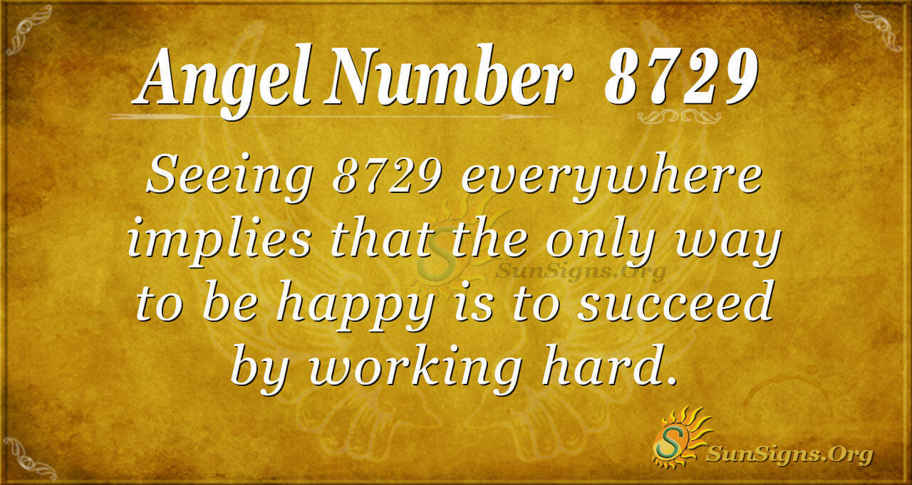 Angel Number 8729 Meaning: Quality Of Responsibility - SunSigns.Org