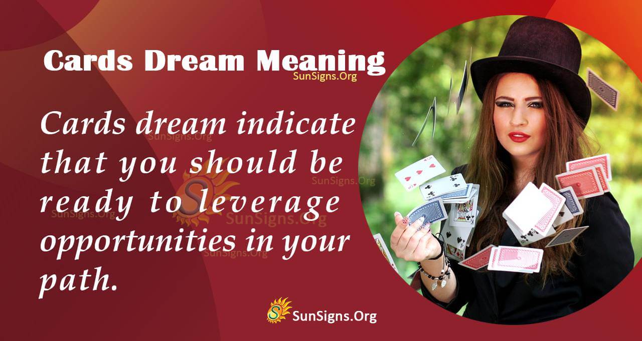 Seeing Cards In Your Dream - Meaning, Interpretation, And Symbolism ...