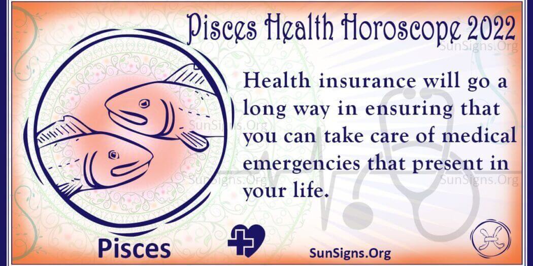 Pisces Health And Fitness Horoscope 2022 Predictions - SunSigns.Org