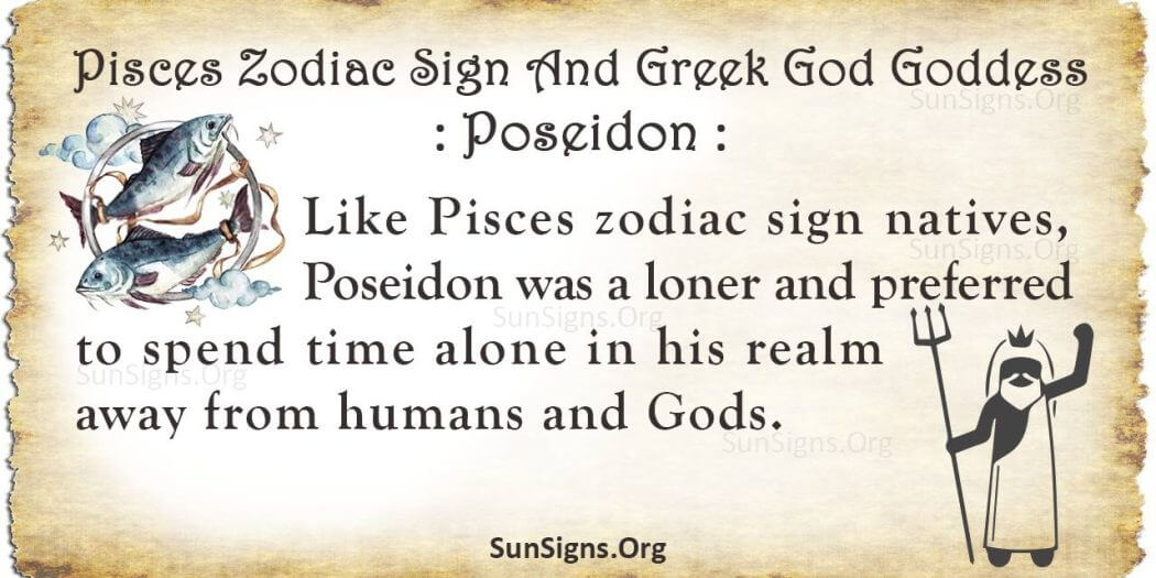 Poseidon God Goddess – Greek Zodiac Sign For Pisces - SunSigns.Org
