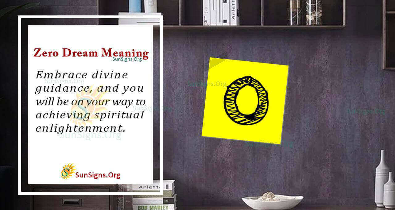 Dream Of Zero - Meaning, Interpretation And Symbolism - SunSigns.Org