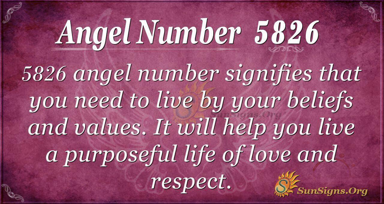 Seeing Angel Number 5826 – What Does It Mean? Read About 5826 Spiritual ...
