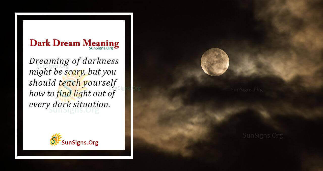 What Does A Darkness Dream Symbolize? - Meaning, Interpretation And ...