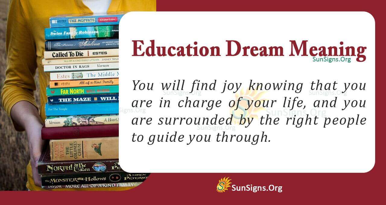 Dream Of Education - Meaning, Interpretation And Symbolism - SunSigns.Org