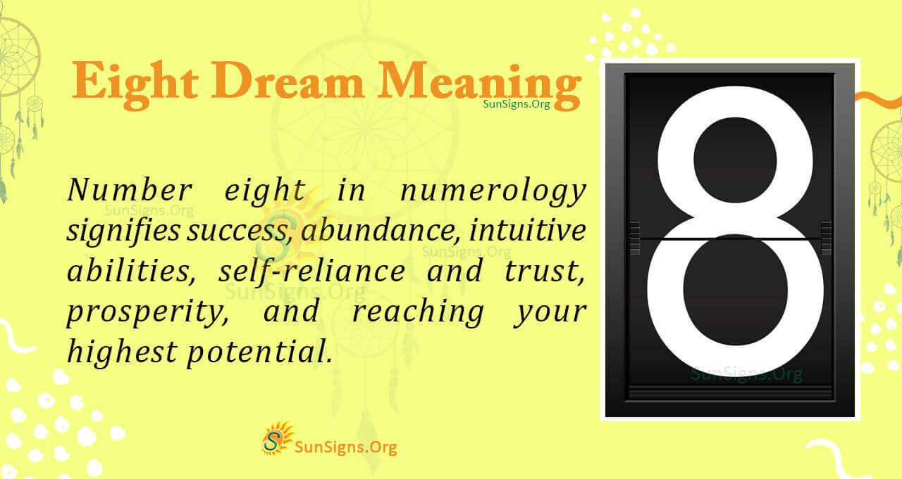 Seeing Number Eight In Your Dream - Meaning, Interpretation And ...