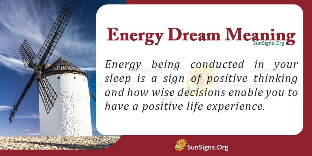 Dream About Energy - Meaning, Interpretation And Symbolism - SunSigns.Org